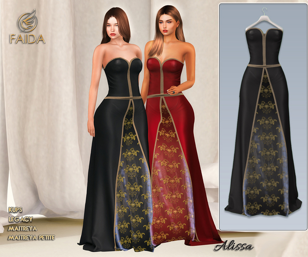 Second Life Marketplace - Faida - Alissa black