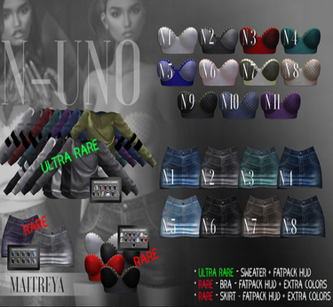 Second Life Marketplace - N-Uno - Ida Skirt // N 3