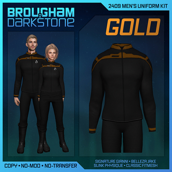 Second Life Marketplace - [BD] - 2409 Men's Uniform Kit