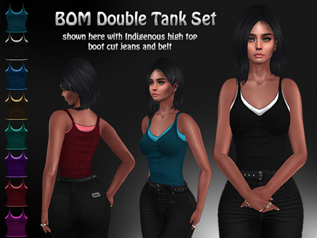 Second Life Marketplace - BOM Double Tank Set