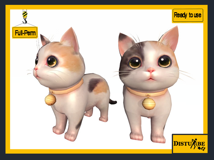 Second Life Marketplace - ::DisturbeD:: Kawaii Cute Kitten - Lily ...