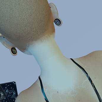 Second Life Marketplace - PC//basic neck tattoo shadow t(evox)