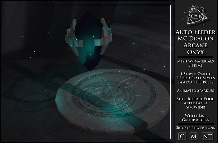 Second Life Marketplace - MC Dragon Autofeeder ( Arcane Onyx )