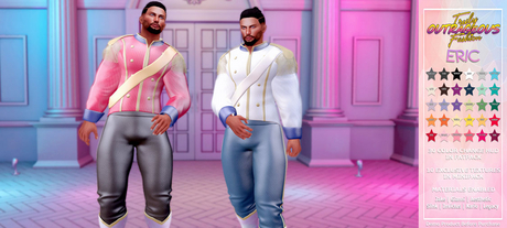 Second Life Marketplace - {TOF} ERIC SUIT - MIDNIGHT (ADD)