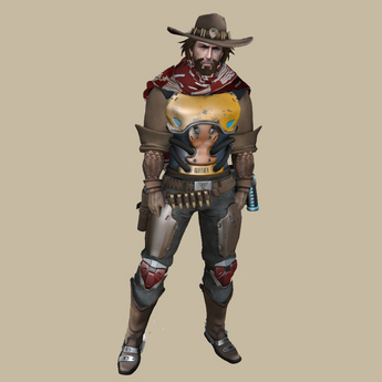 Second Life Marketplace - SW - Steampunk Cowboy Outfit Mod Mclane DEMO(Box)