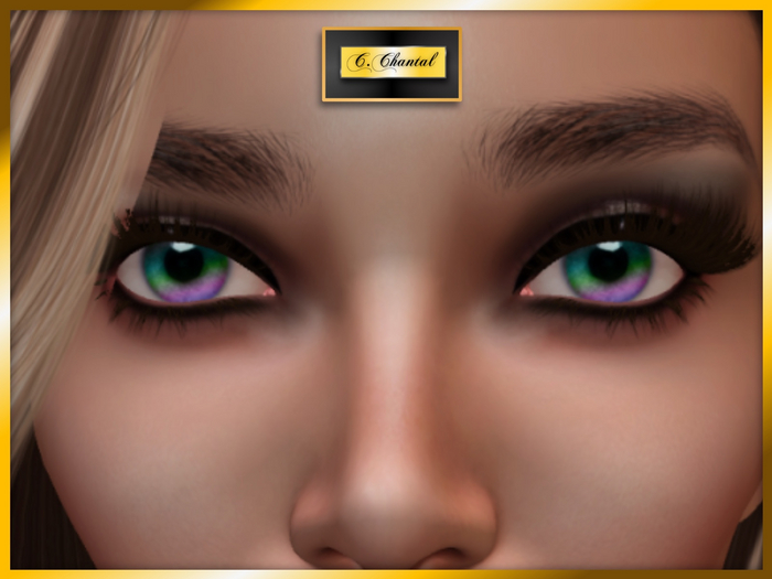 Second Life Marketplace - C.CHANTAL HD Eyeshadow for LeLUTKA EvoX BLACK ...