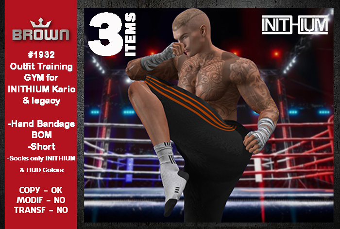 Second Life Marketplace - 1932 Outfit Training GYM for INITHIUM Kario