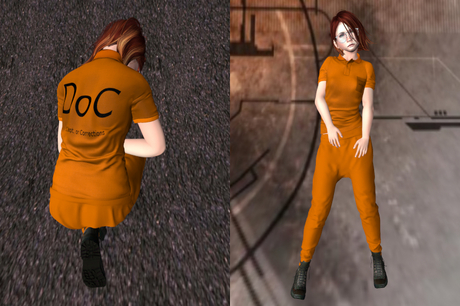 Second Life Marketplace - Prison Suit "OITNB" for Rebirth Male and ...