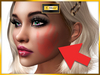 Second Life Marketplace - C.CHANTAL Face Slap Marks for LeLUTKA EvoX (BoM)