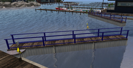 Second Life Marketplace - LH-Houseboat Lock Gate Set