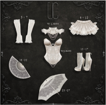 Second Life Marketplace - UC - Candy Full set PINK without RARES