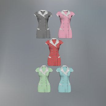 Second Life Marketplace - Domestic Service Belleza Uniform (Fatpack)