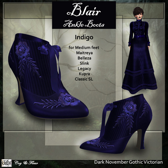 Second Life Marketplace - C&F BLAIR DELUXE - Gothic Victorian Outfit ...
