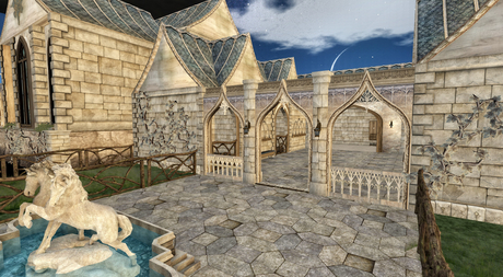 Second Life Marketplace - ^TD^Elven Cottage Stables Add-on