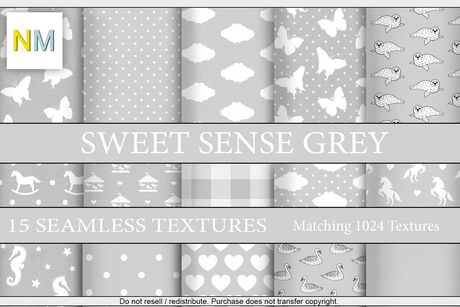 Second Life Marketplace - Sweet Sense FATPACK Matching Fabrics 15 ...