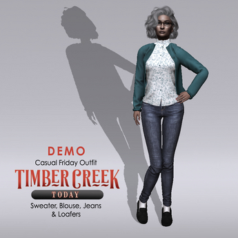 Second Life Marketplace - [Timber Creek] Casual Friday Outfit-DEMO