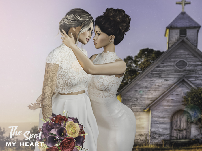 Second Life Marketplace - {The Spot} Couples Pose 44 (My Heart)