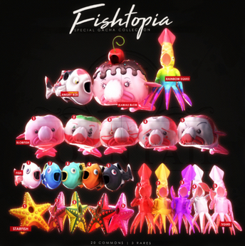 Second Life Marketplace - HORNTAIL - [FISH05] Fishtopia Costume