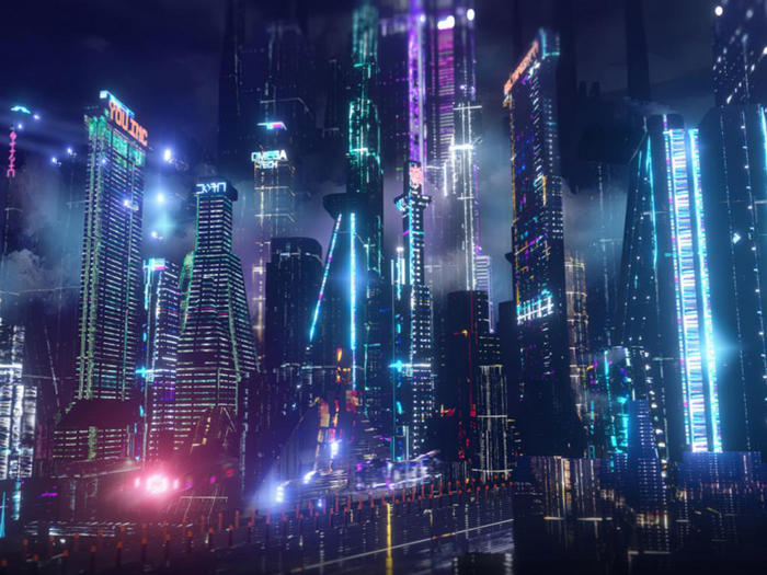 Second Life Marketplace - Neon City Texture