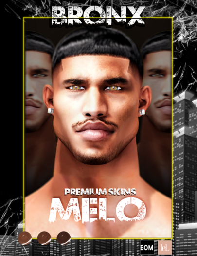 Second Life Marketplace - BRONX. MELO SKIN - TONE 2