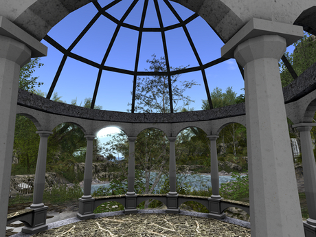 Second Life Marketplace - Circular Pergola-Rotunda - MP