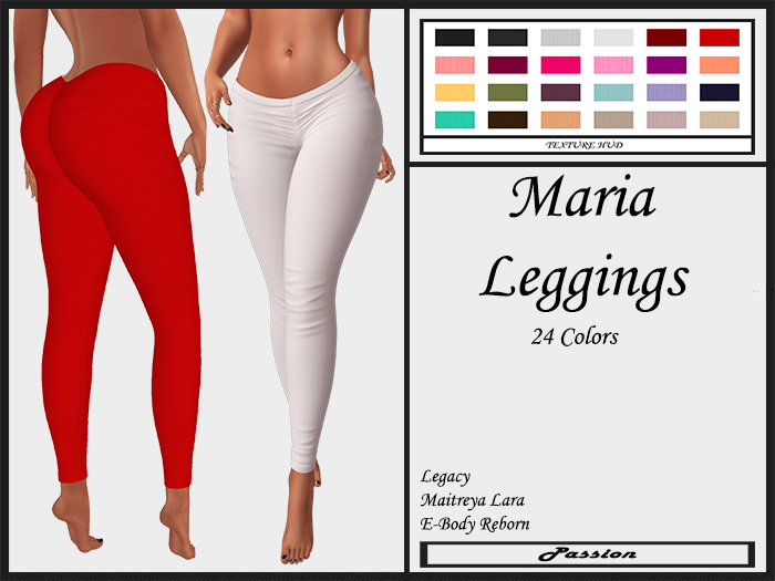 Second Life Marketplace - Passion-Maria-Leggings