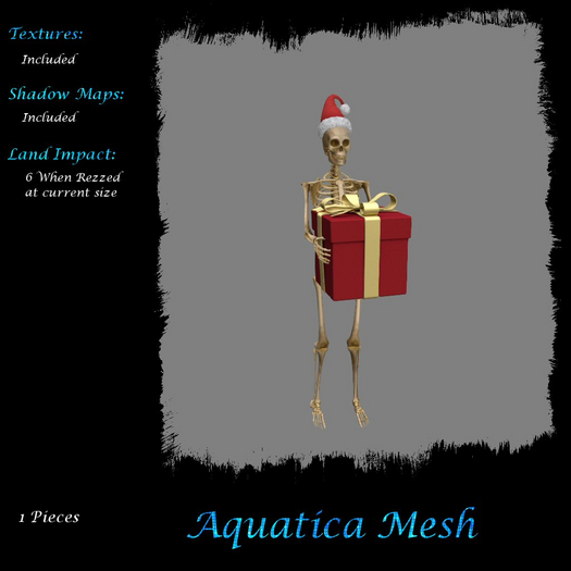 Second Life Marketplace - Aquatica Mesh - AM025109 For you with love