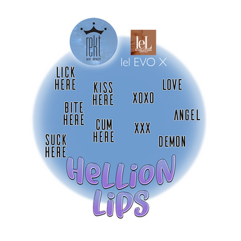 Second Life Marketplace - Rekt Royalty - Hellion Lips Words