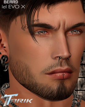 Second Life Marketplace - -- T. TARIK -- Pack ' Beard 77 // BOM Evo X ...