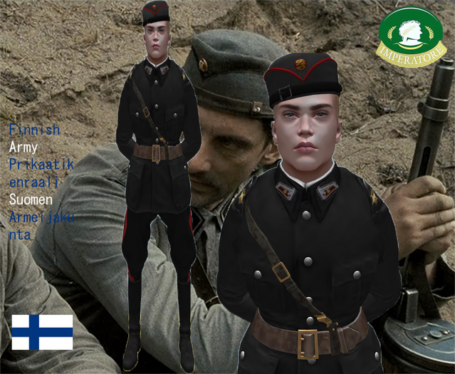 Second Life Marketplace - WW2 PRIKAATIKENRAALI BRIG GEN UNIFORM