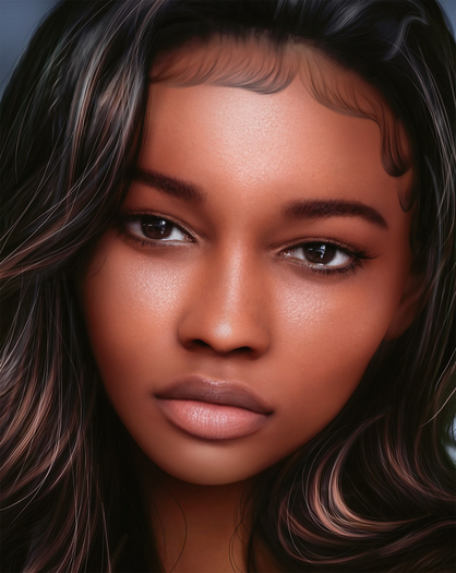 Second Life Marketplace - VELOUR: "SHARON" SKIN for EVO X (MOONLIGHT)