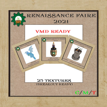 Second Life Marketplace - RBF BURLAP Bundle Pack - Renaissance Faire 2021