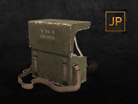 Second Life Marketplace - 02-PHONE MUSEUM-MILITARY BOX - RARE