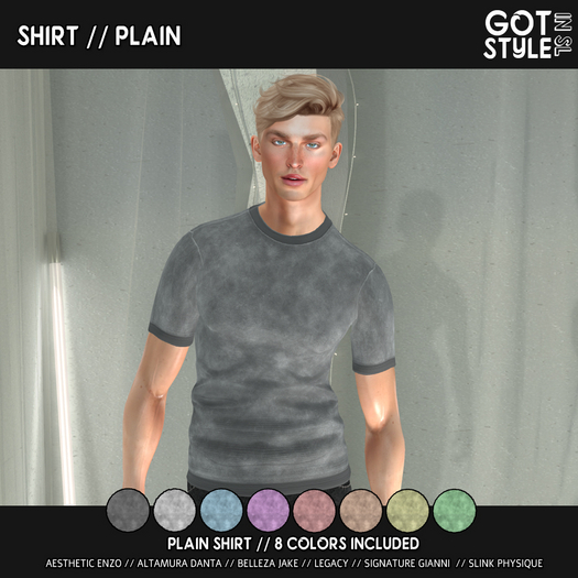 Second Life Marketplace - Got Style in SL - Shirt // Plain