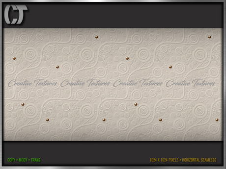 Second Life Marketplace - WALLPAPER TEXTURE 3D CT-005
