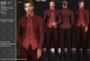 Second Life Marketplace - R.F. - Mesh line Dandy - Blazer suite Red box
