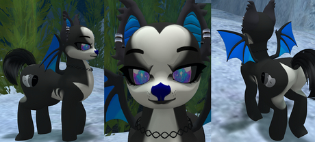 Second Life Marketplace - [QR] Open Pony Batty Skin
