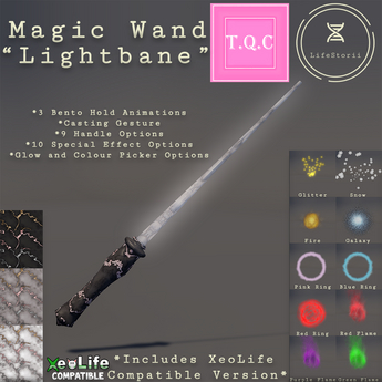 Second Life Marketplace - Magic Wand - "Lightbane" - LS&TQC