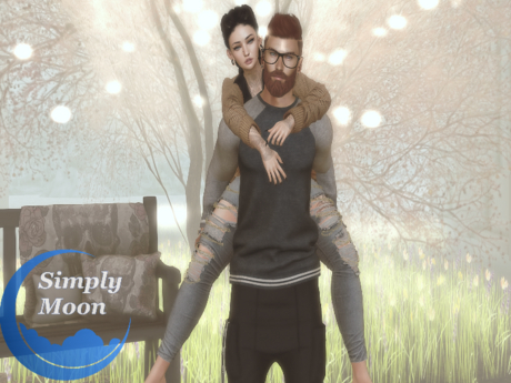 Second Life Marketplace - Simply Moon - Brotherly Love Pose