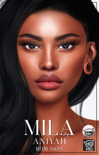 Second Life Marketplace - .MILA. Aniyah Skin [Latte] CATWA HDPRO