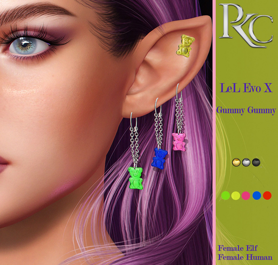 Second Life Marketplace - *PKC* LeL EVO X Gummy Gummy
