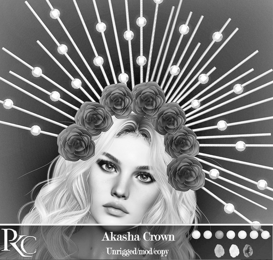 Second Life Marketplace - *PKC* Akasha Crown DEMO