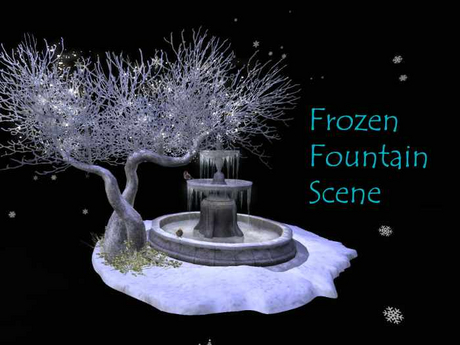 Second Life Marketplace - -MBC-Frozen Fountain Scene