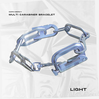 Second Life Marketplace - [Dope+Mercy]Multi Carabiner Bracelet_Light (ADD)