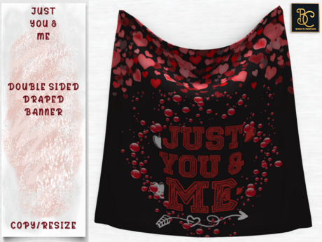 Second Life Marketplace - BMC3785 - JUST YOU AND ME - DOUBLE SIDED ...