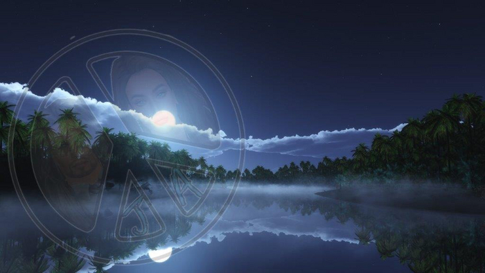 Second Life Marketplace - 151 - Summer - Night - Dark Sky - Moon ...