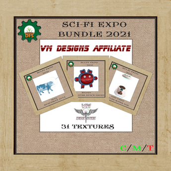 Second Life Marketplace - RBF BURLAP Bundle Pack - Sci-Fi Expo 2021