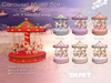 Second Life Marketplace - 3 DUST: Carousel Music Box Jolly [rezz to open]