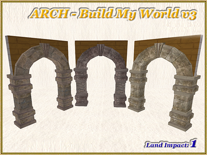 Second Life Marketplace - ARCH - Build My World v3 (1 LI) (Full perm)