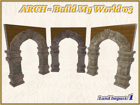 Second Life Marketplace - ARCH - Build My World v3 (1 LI) (Full perm)